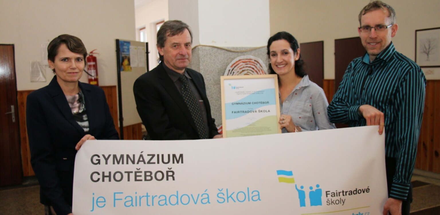 Chotěbořská škola je férová. Gymnázium Chotěboř získává titul ...